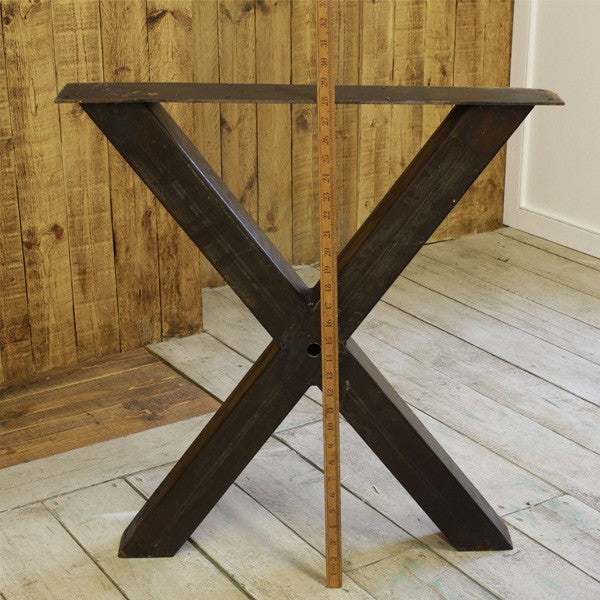 Table Underframe Cross Section Mild Steel 710mm | Metal | Rugged Lo ...